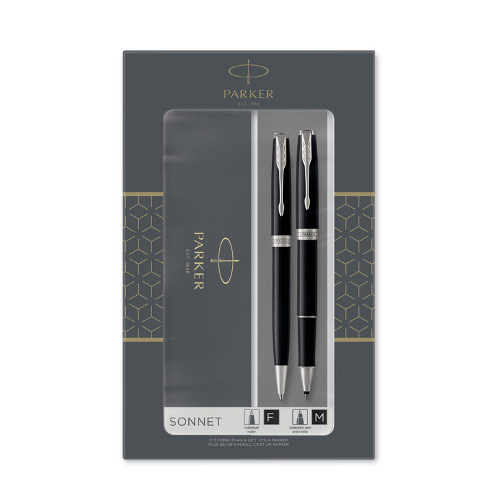 Parker Sonnet Duo Rollerball & Ballpoint Pen Gift Set