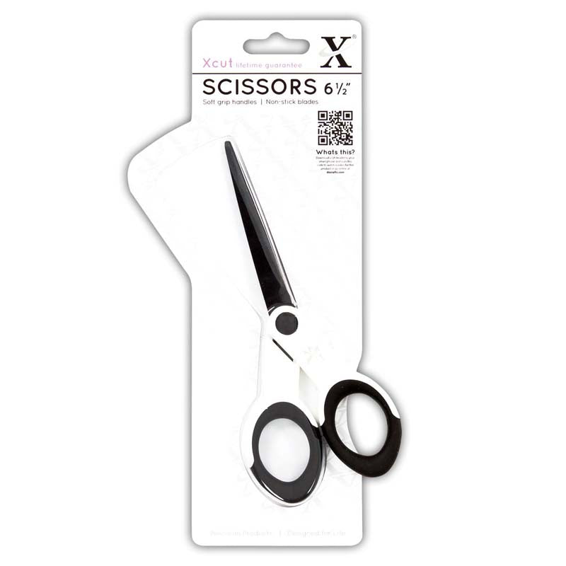 Xcut 6.5 Art Craft Scissors Soft Grip Non Stick
